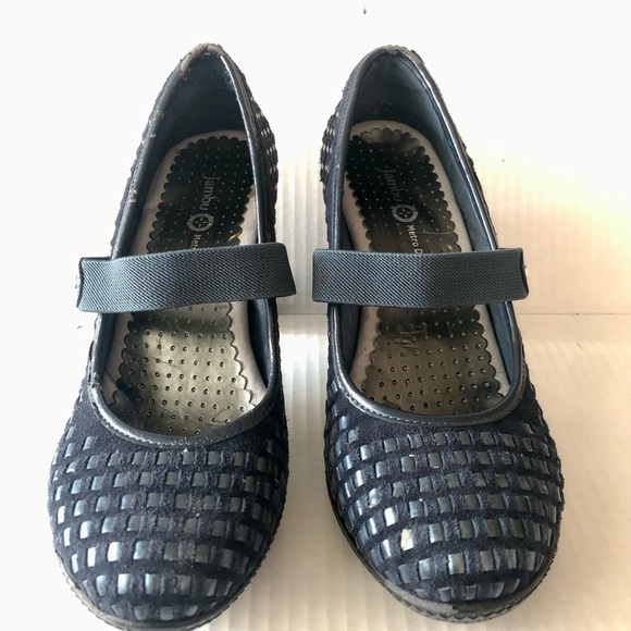 Jambu | Shoes | New Jambu Womens Allure Blue Mary Jane Heels | Poshmark